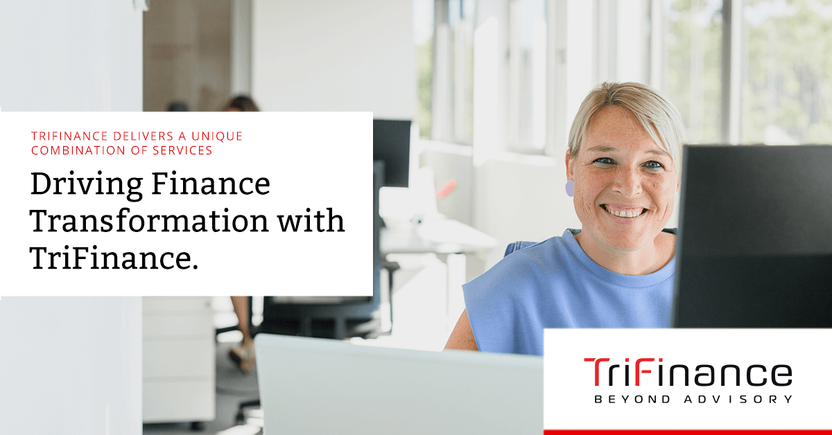 Driving Finance Transformation with TriFinance